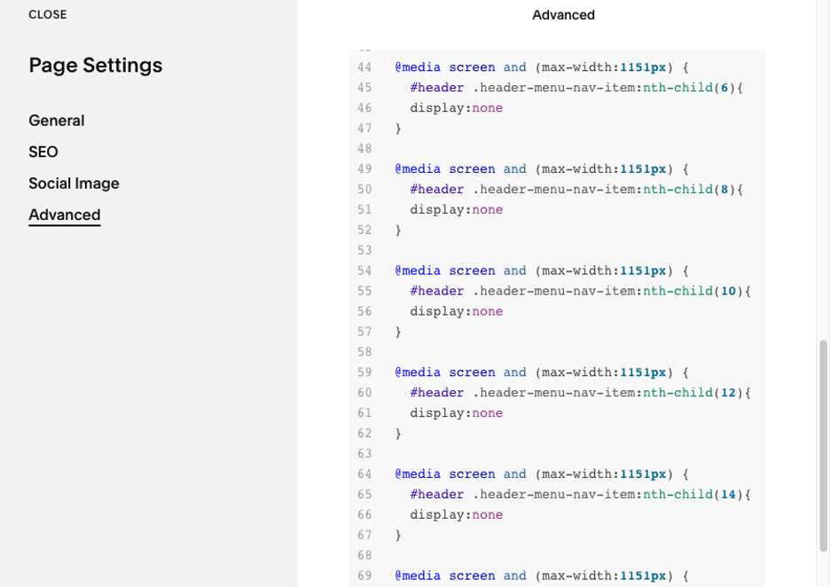 BEHK - Menu - Carleton CMS Help Centre